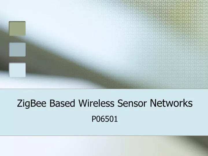 Ppt Zigbee Based Wireless Sensor Networks Powerpoint Presentation