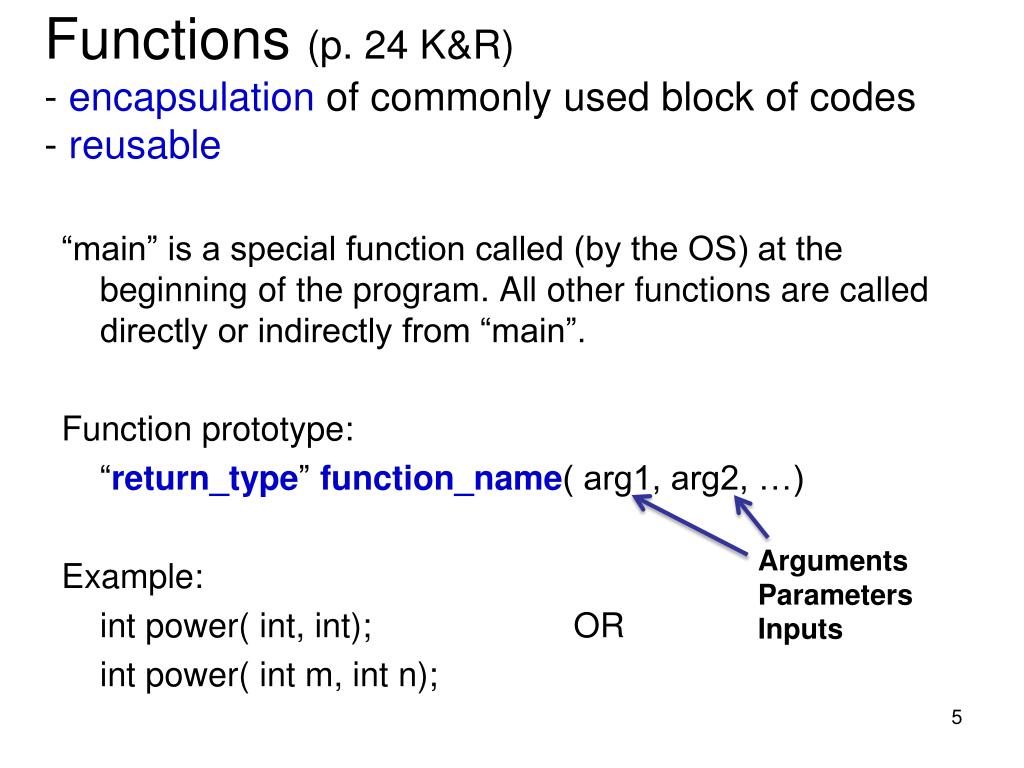 Ppt Lecture 5 Functions Variable Scope And Pointers Structured Programming Powerpoint