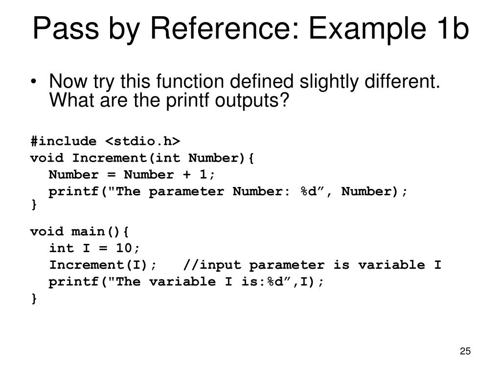 Ppt Lecture 5 Functions Variable Scope And Pointers Structured Programming Powerpoint
