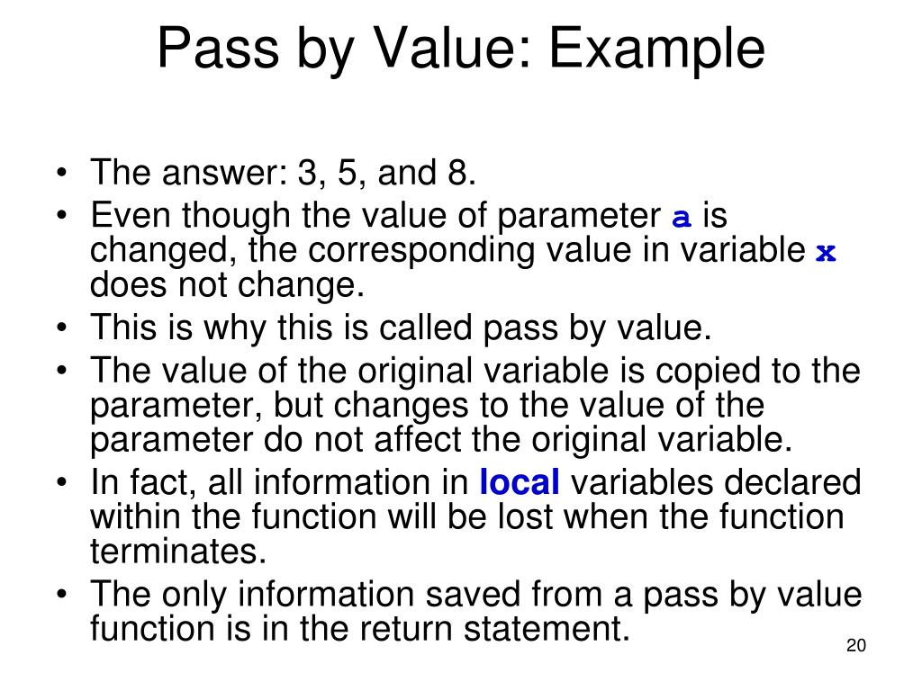 Ppt Lecture 5 Functions Variable Scope And Pointers Structured Programming Powerpoint