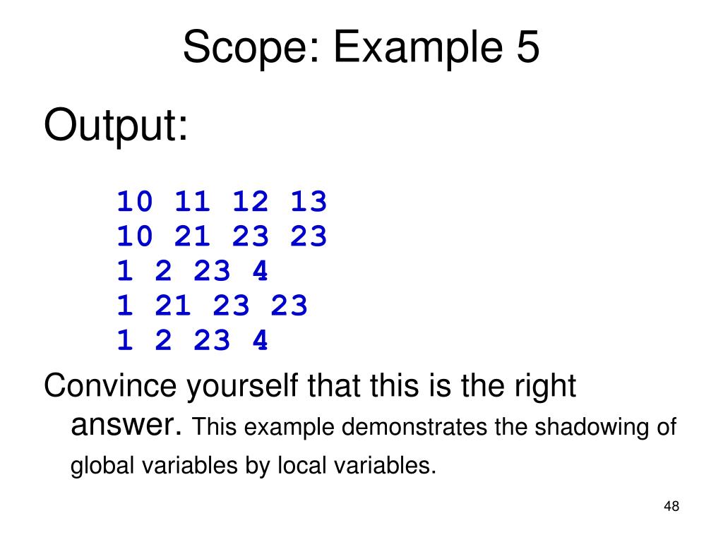 Ppt Lecture 5 Functions Variable Scope And Pointers Structured Programming Powerpoint