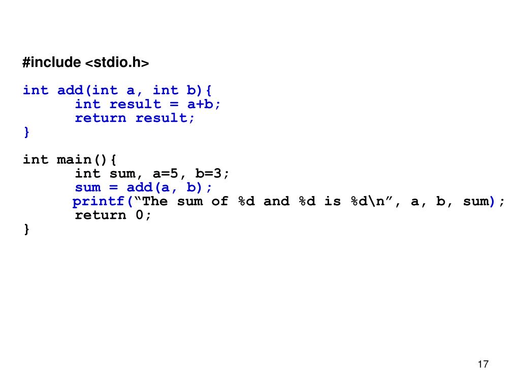 Ppt Lecture 5 Functions Variable Scope And Pointers Structured Programming Powerpoint