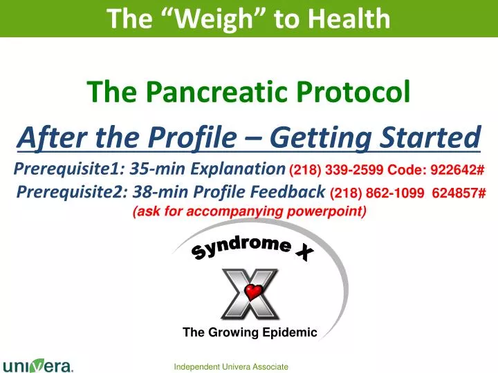 PPT - The Pancreatic Protocol PowerPoint Presentation, free download ...