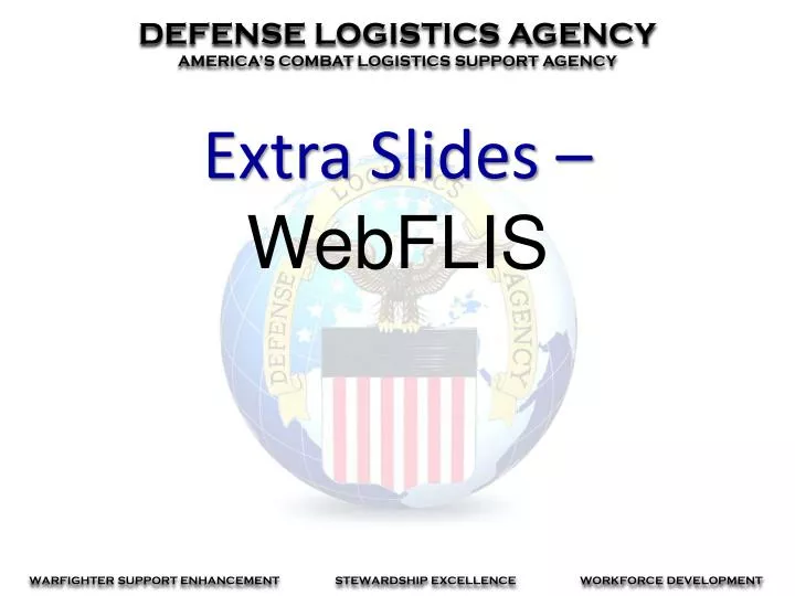 PPT - Extra Slides – WebFLIS PowerPoint Presentation, free download ...
