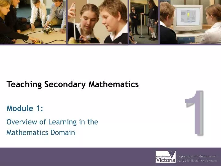 PPT - Teaching Secondary Mathematics PowerPoint Presentation, free ...