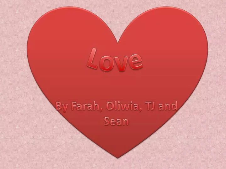 PPT - Love PowerPoint Presentation, free download - ID:5479563