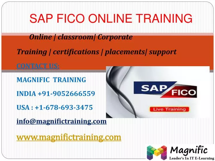 PPT - SAP FICO ONLINE TRAINING IN USA PowerPoint Presentation, free ...