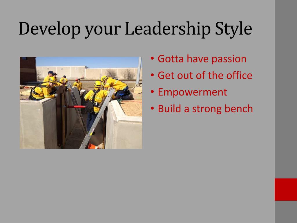 PPT - Nuts & Bolts II of Effective Fire Service Leadership PowerPoint ...