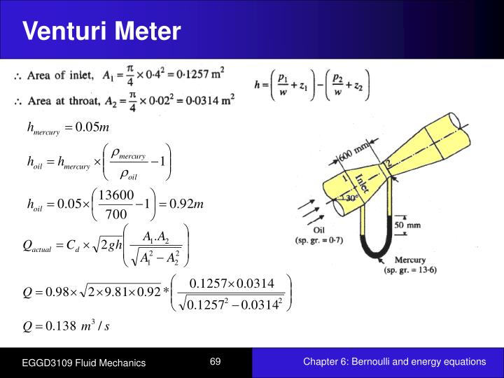 PPT - Chapter 6: Bernoulli and energy equations PowerPoint Presentation ...