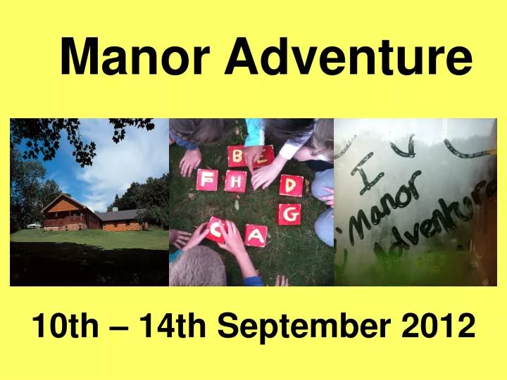 PPT - Manor Adventure PowerPoint Presentation, free download - ID:5481493