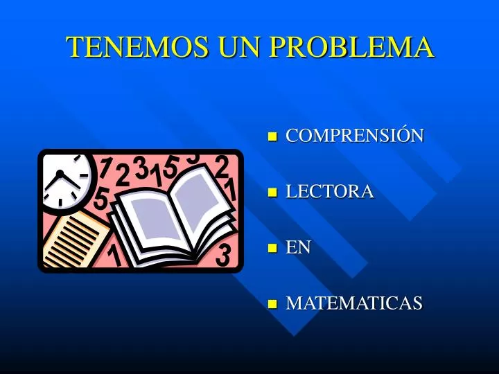 PPT - TENEMOS UN PROBLEMA PowerPoint Presentation, free download - ID ...