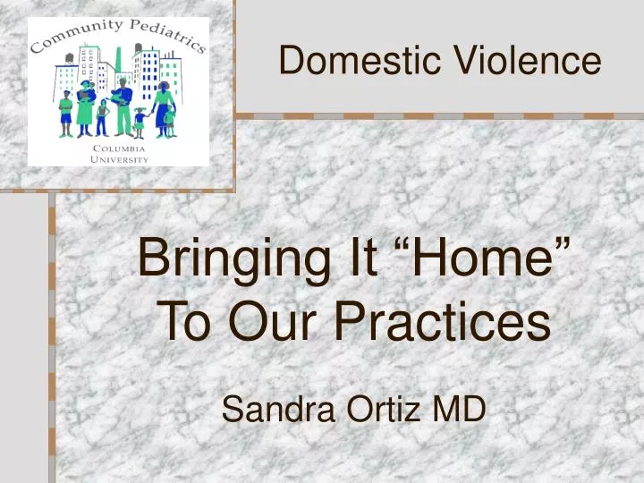 PPT - Domestic Violence PowerPoint Presentation, free download - ID:5482326