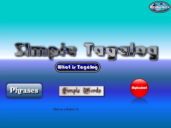 PPT - Click on a Button! PowerPoint Presentation, free download - ID ...