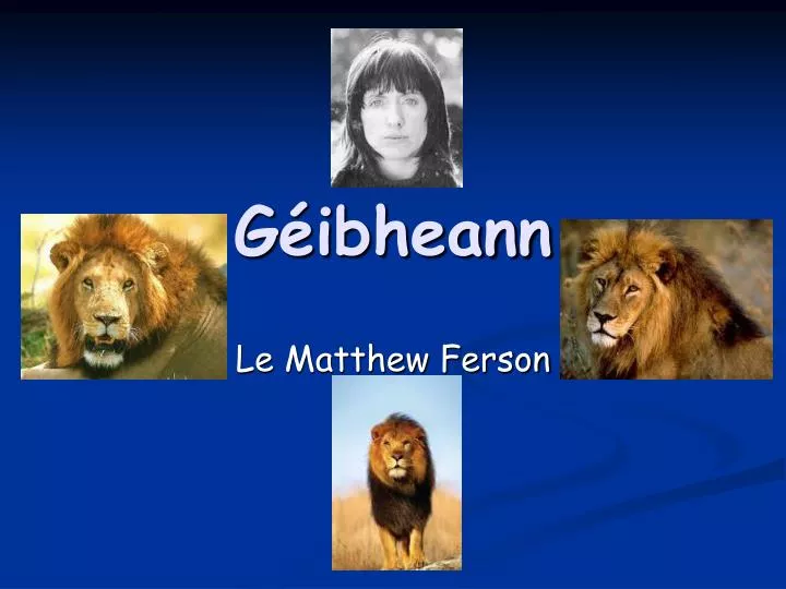PPT - Géibheann PowerPoint Presentation, free download - ID:5483421