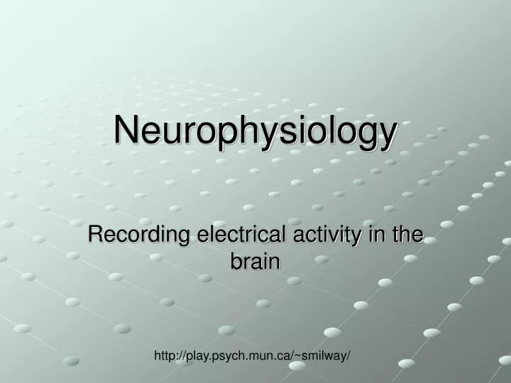 PPT - Neurophysiology PowerPoint Presentation, free download - ID:5483577