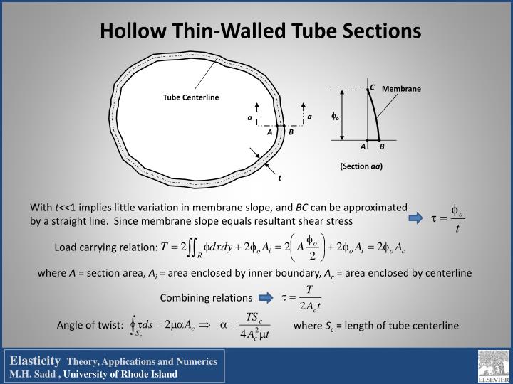PPT - Chapter 9 Extension, Torsion and Flexure of Elastic Cylinders ...