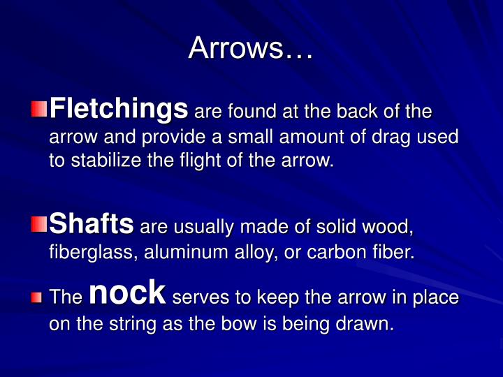 PPT - Archery PowerPoint Presentation - ID:5484656