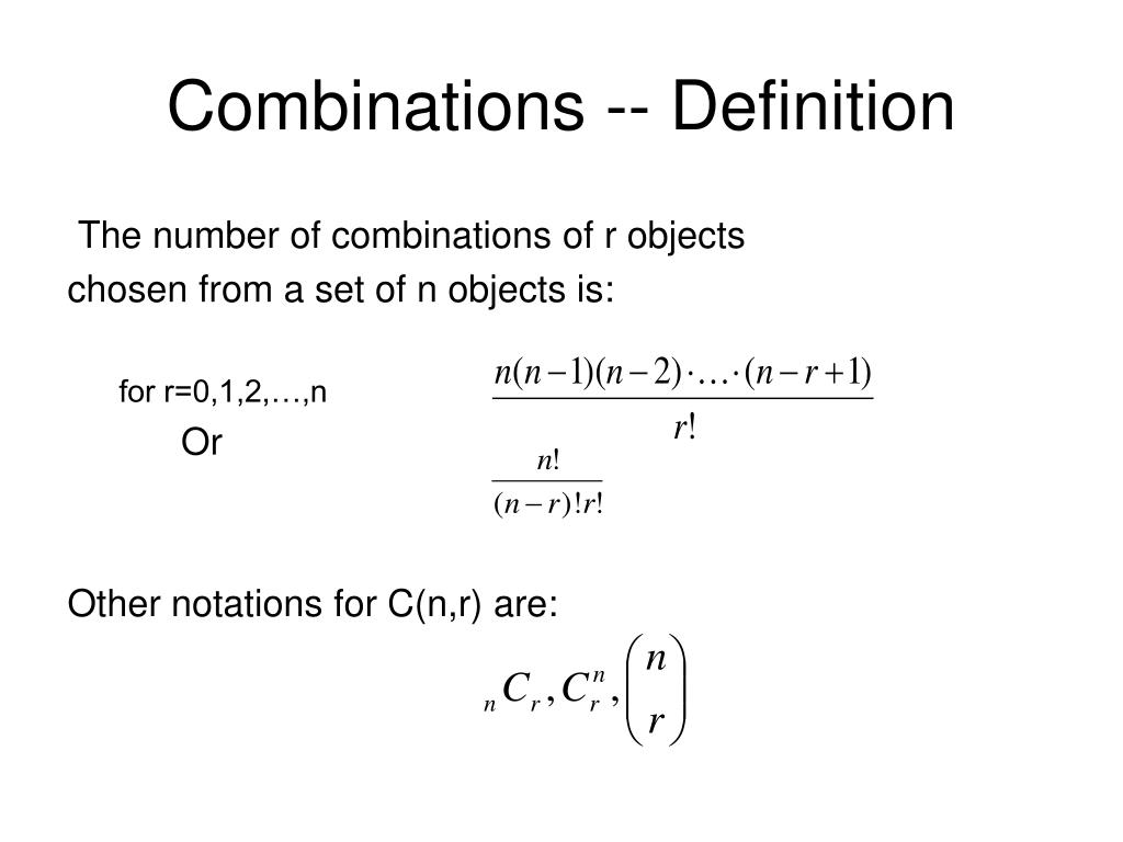 PPT - Permutations and Combinations PowerPoint Presentation, free ... PPT - Permutations and Combinations PowerPoint Presentation, free ...