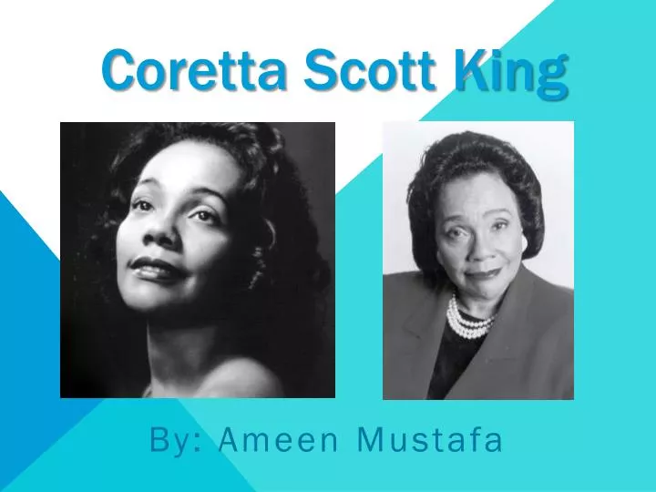 PPT - Coretta Scott King PowerPoint Presentation, free download - ID ...