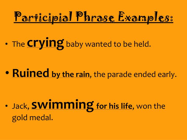 PPT - Intro to Phrases: Prepositional, Appositive, Participial, Gerund ...