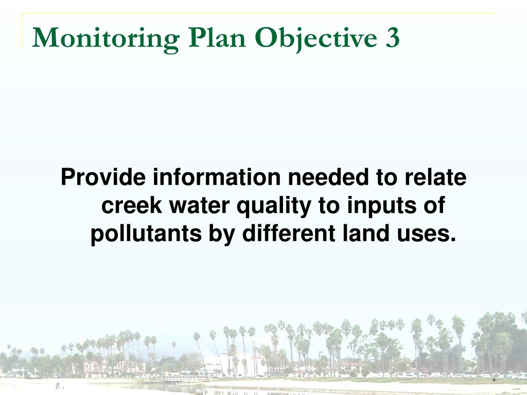PPT - Designing a Water Quality Monitoring Plan for Santa Barbara’s ...