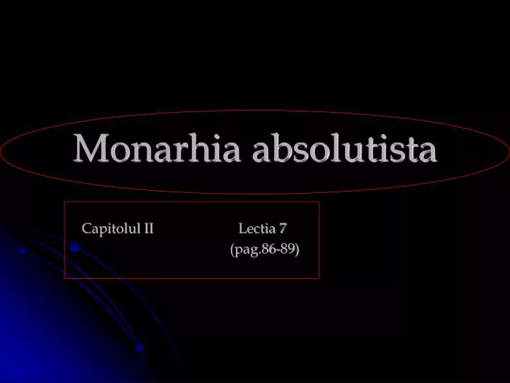 PPT - Monarhia absolutista PowerPoint Presentation, free download - ID ...