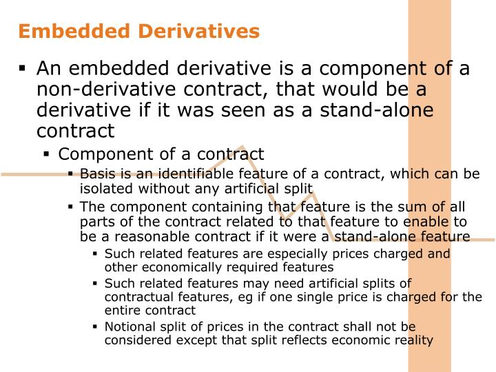 PPT - Embedded Derivatives in Insurance Contracts PowerPoint ...