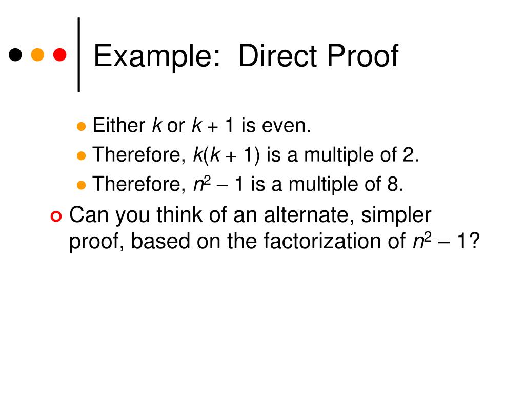 PPT Direct Proof And Counterexample III PowerPoint Presentation Free PPT Direct Proof And Counterexample III PowerPoint Presentation Free