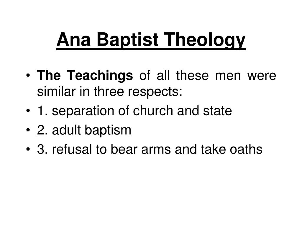 PPT - Anabaptist Groups PowerPoint Presentation, free download - ID:5491014 PPT - Anabaptist Groups PowerPoint Presentation, free download - ID:5491014