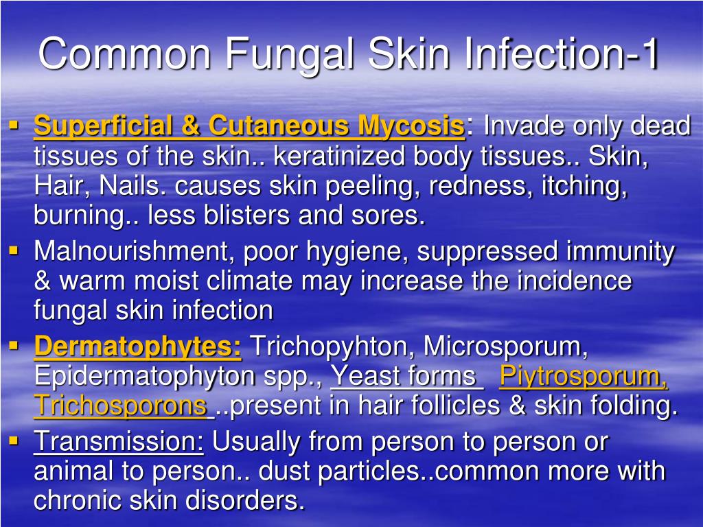 Ppt Bacterial And Fungal Skin Soft Tissue And Muscle Infections