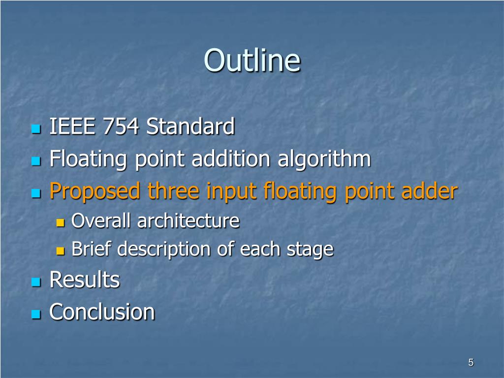 Ppt High Performance Fpga Based Floating Point Adder With Three Inputs Powerpoint Presentation