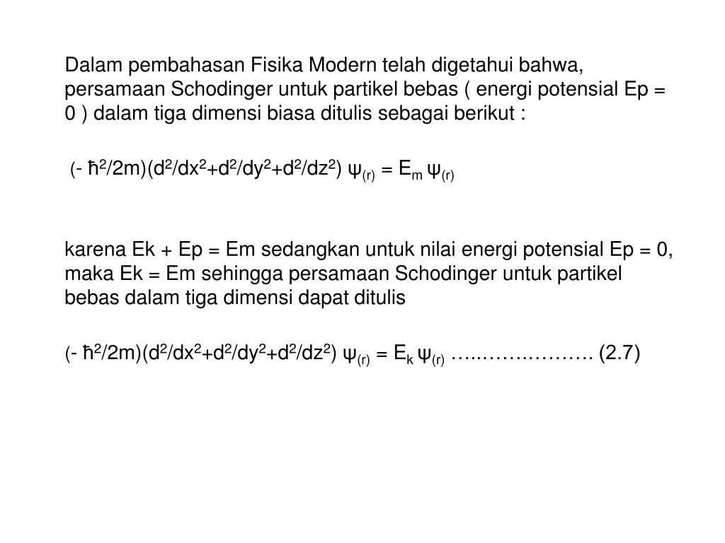 PPT - ENERGI FERMI UNTUK ELEKTRON BEBAS DALAM TIGA DIMENSI PowerPoint ...