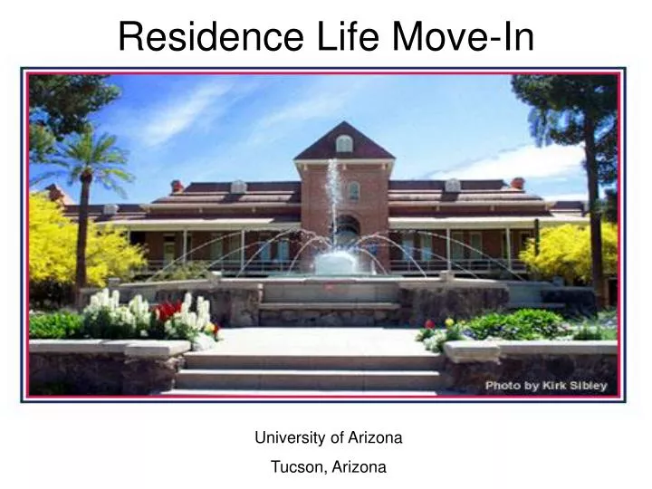 PPT - Residence Life Move-In PowerPoint Presentation, free download ...