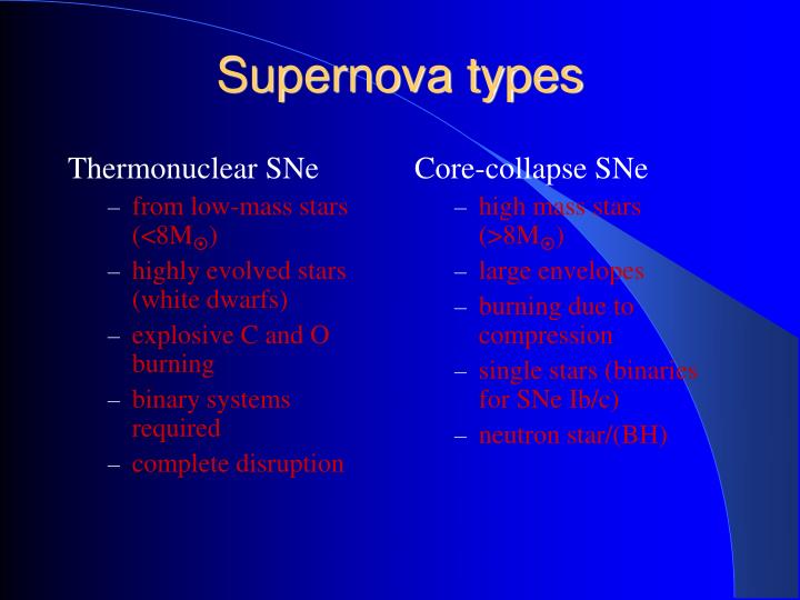 PPT - Supernova and GRB observations PowerPoint Presentation - ID:5494043