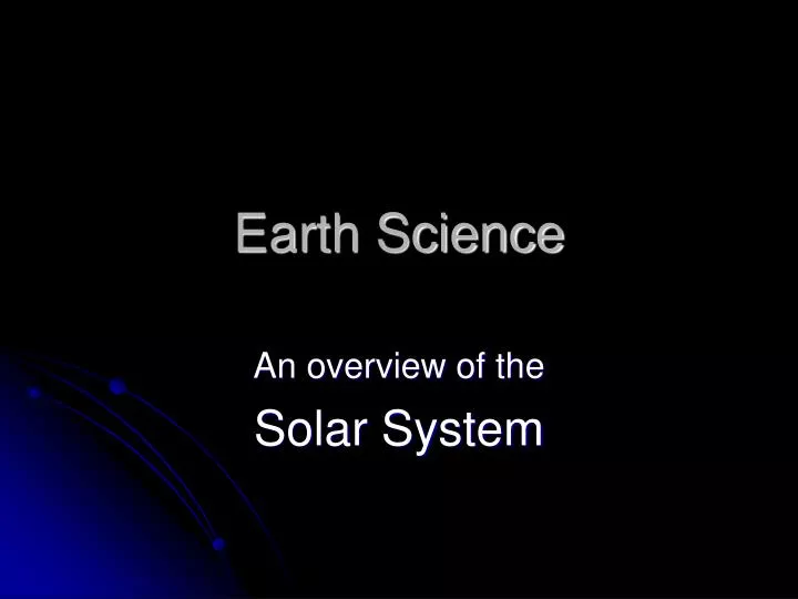 PPT - Earth Science PowerPoint Presentation, free download - ID:5495330