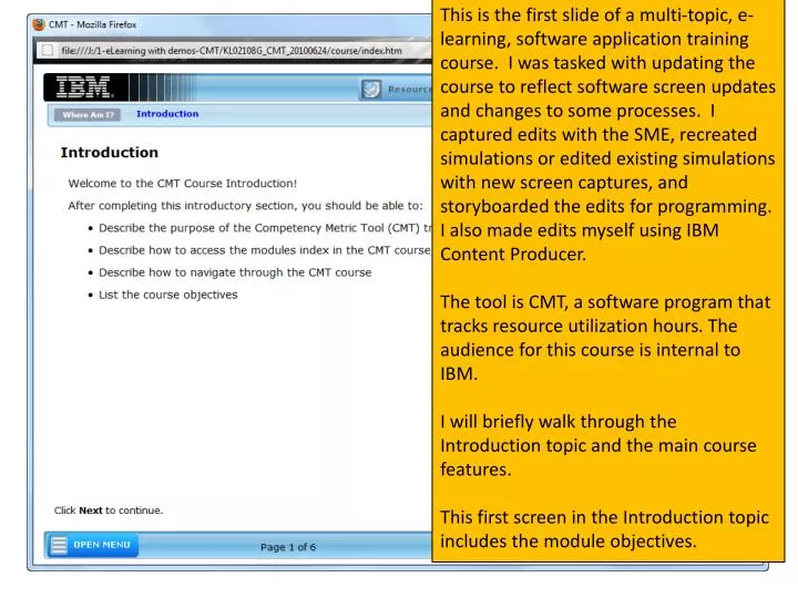PPT - The second screen in this topic provides more information about ...