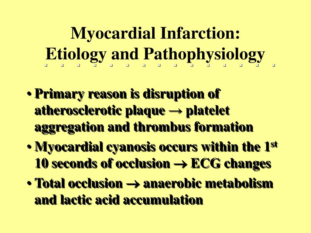 Ppt Myocardial Infarction Powerpoint Presentation Free To View Id Hot