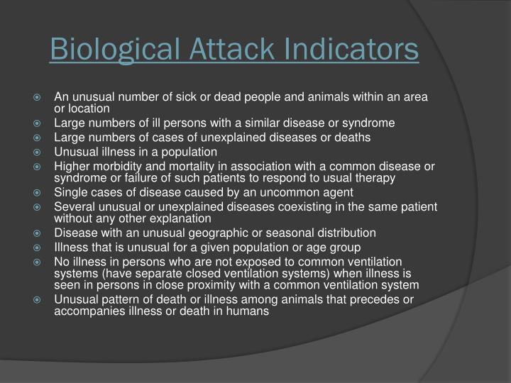 PPT - Bioterrorism PowerPoint Presentation - ID:5496776