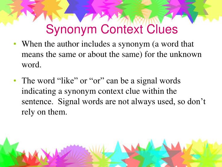 PPT - Context Clues PowerPoint Presentation - ID:5496833 PPT - Context Clues PowerPoint Presentation - ID:5496833