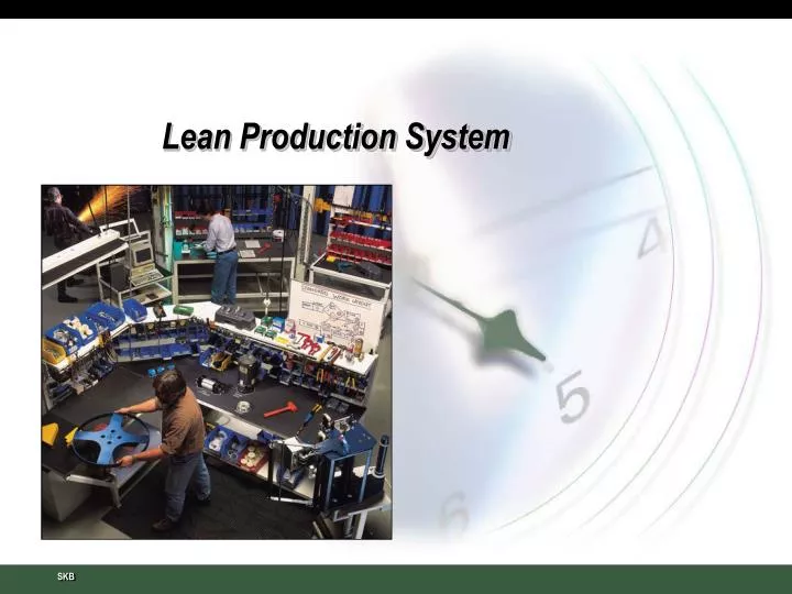 PPT - Lean Production System PowerPoint Presentation, free download ...