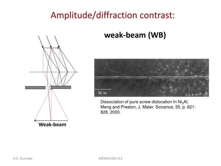 PPT - Analytical Transmissions Electron Microscopy (TEM) PowerPoint ...