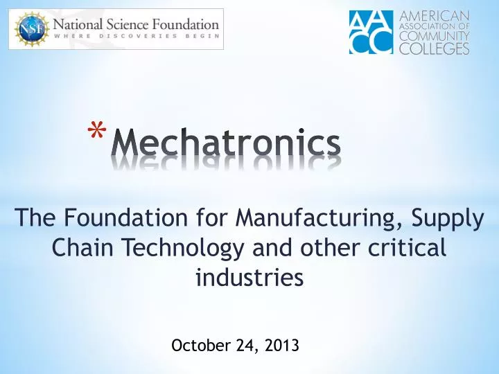 PPT - Mechatronics PowerPoint Presentation, free download - ID:5498273