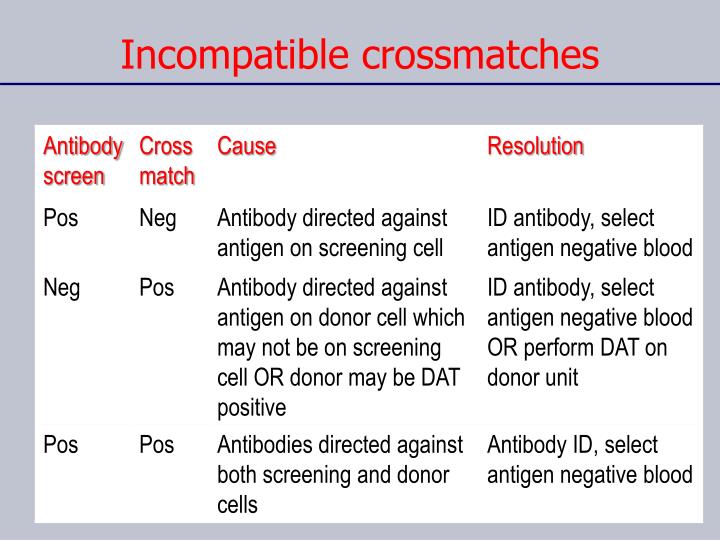 PPT - Compatibility Testing (cross matching) PowerPoint Presentation ...