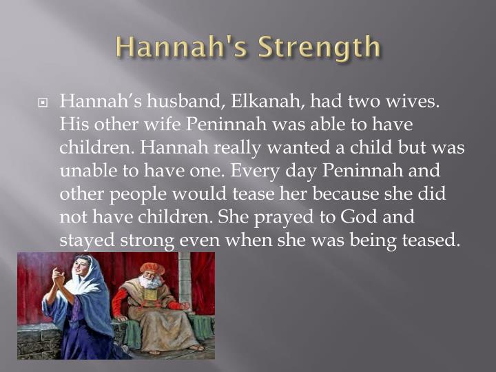 PPT - Hannah From the Bible PowerPoint Presentation - ID:5498435