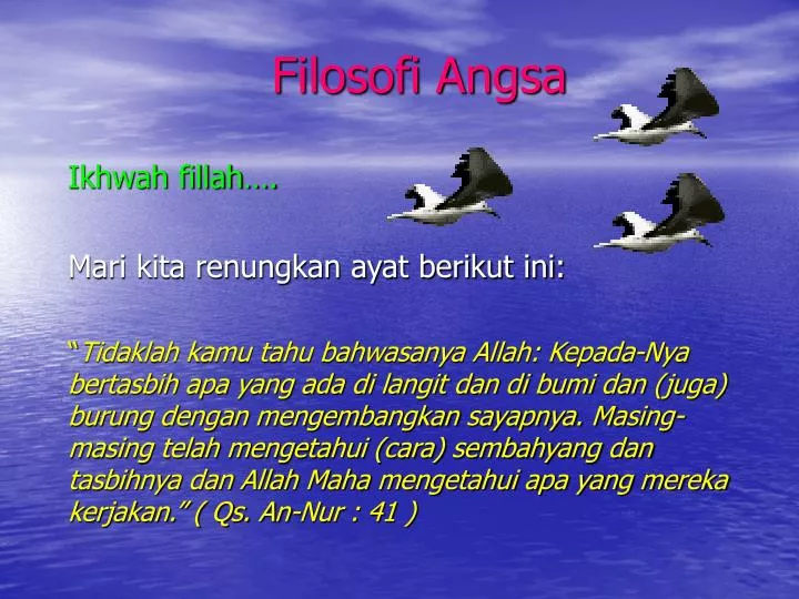 PPT - Filosofi Angsa PowerPoint Presentation, free download - ID:5499291
