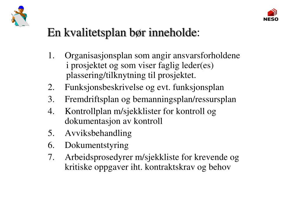 PPT - Kvalitetssikring av byggeprosjekt – del 2 PowerPoint Presentation ...