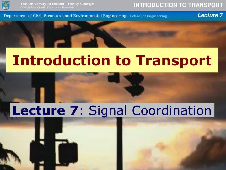 PPT - Introduction to Transport PowerPoint Presentation, free download ...