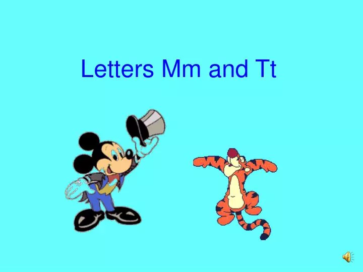 PPT - Letters Mm and Tt PowerPoint Presentation, free download - ID:5500477