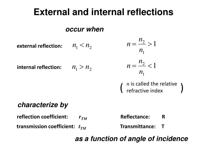 PPT - Chapter 23: Fresnel equations PowerPoint Presentation - ID:5503639