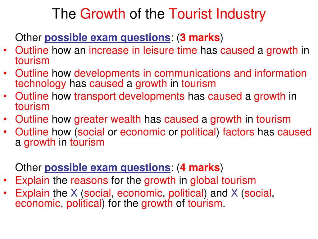 PPT - Unit 3 Examination A Tourist’s World : Further revision ... PPT - Unit 3 Examination A Tourist’s World : Further revision ...